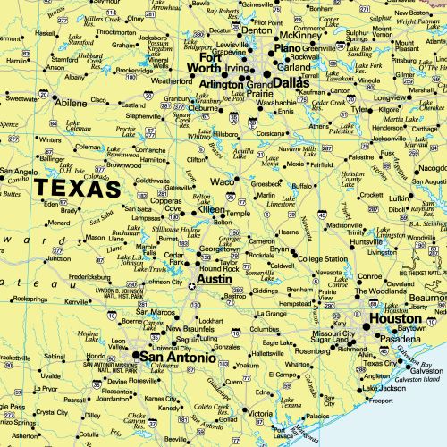 USA Classic Wall Map – American Map Store