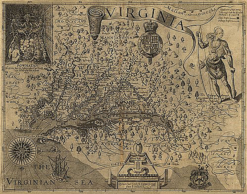 Virginia Historical Maps – American Map Store